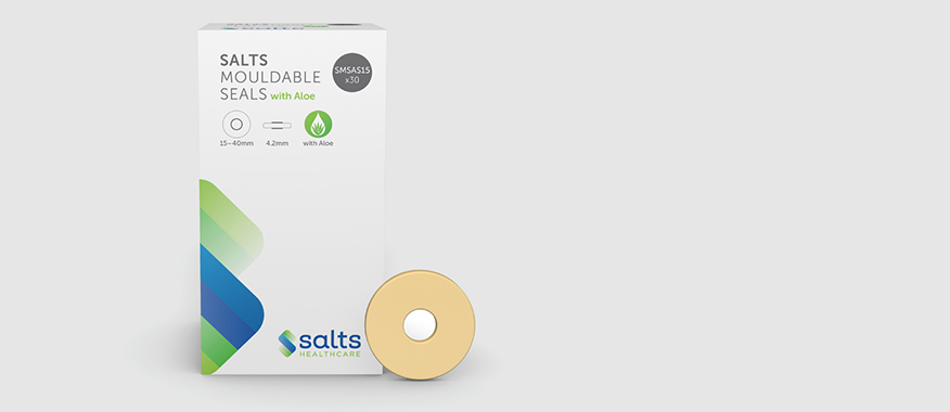 Stoma Mouldable Seals with Aloe | Salts Healthcare